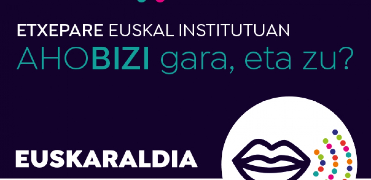 Euskaraldian Etxepare Euskal Institutuko lankideak Ahobizi | Etxepare ...